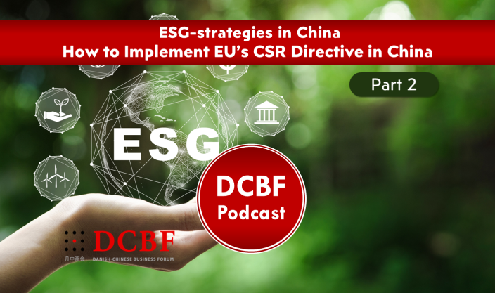 ESG-strategies in China Part 2: How to Implement EU’s CSR Directive in China | DCBF